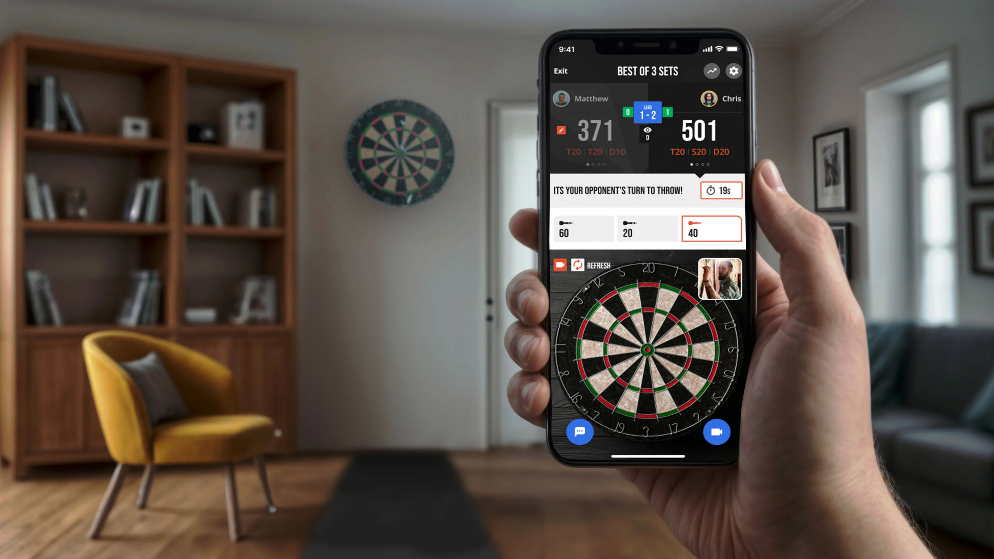 Elevating gameplay and UX for a groundbreaking darts app